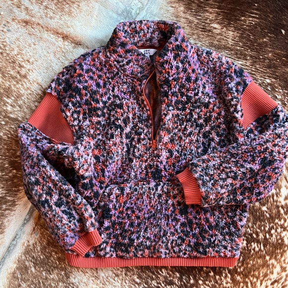 JoyLab | Jackets & Coats | Joy Lab Purple Black Coral Cheetah Print ...